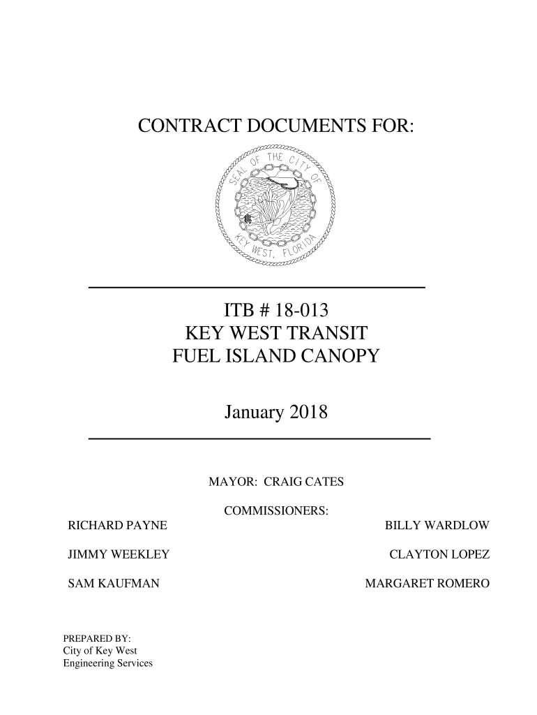Fillable Online KEY WEST TRANSIT Fax Email Print - pdfFiller