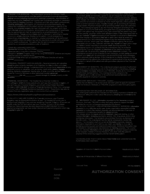 Fillable Online Authorization Consent Fax Email Print - pdfFiller