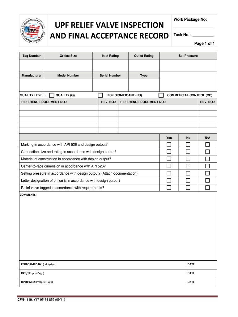 Acceptance Record - Fill Online, Printable, Fillable, Blank | pdfFiller