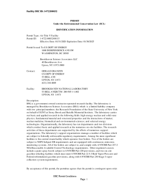 Fillable Online pre-construction permit - NYSDEC Fax Email Print ...