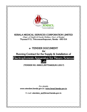 Fillable Online Fillable Online Fillable Online kmscl kerala gov of ...