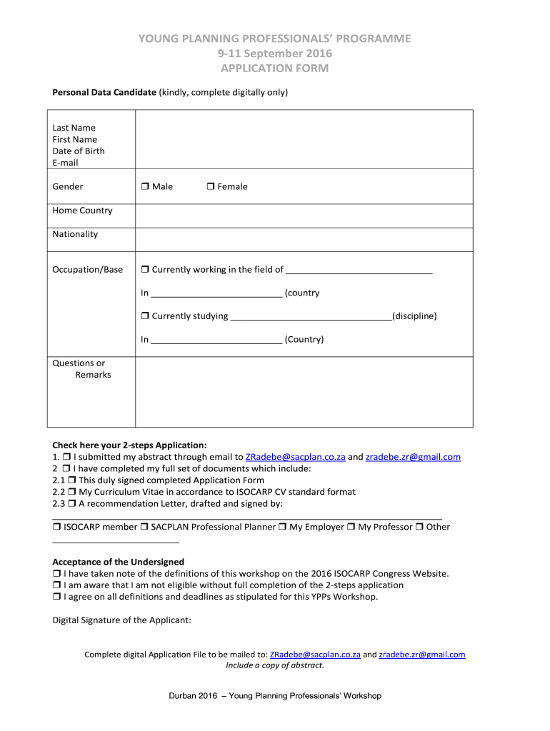 Fillable Online (EXAMPLE) Application Form Fax Email Print - pdfFiller