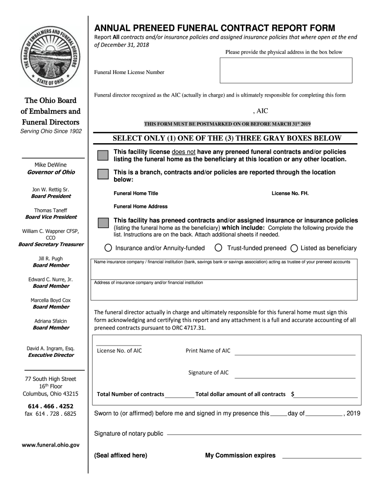 Burial Contract - Fill Online, Printable, Fillable, Blank | pdfFiller