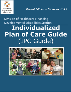 Fillable Online Individualized Plan of Care Guide (IPC Guide) Fax Email ...