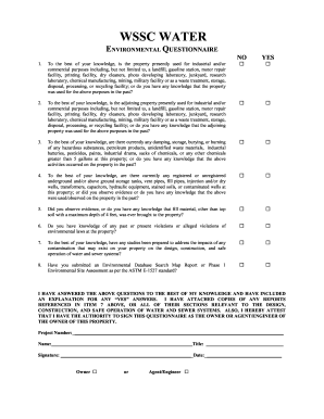 Fillable Online WSSC WATER Fax Email Print - pdfFiller