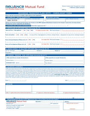 Fillable Online DTP-Enrolment Form 06-10-10.cdr Fax Email Print - pdfFiller