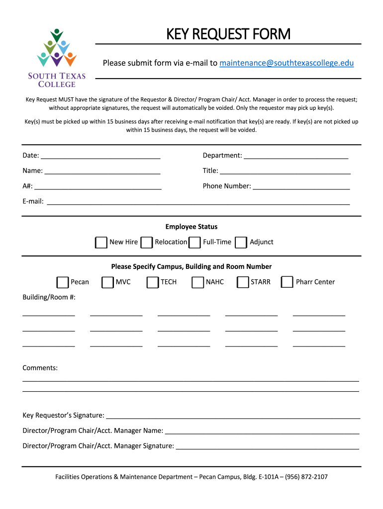 Fillable Online Please submit form via e-mail to ...