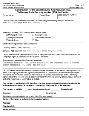 Fillable Online 2018-2020 Form SSA-89 Fill Online, Printable, Fillable, Blank ... Fax Email ...