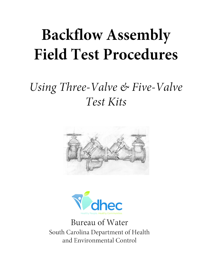 Fillable Online APPROVED FIELD TEST PROCEDURES FOR BACKFLOW ... Fax ...