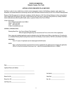 Fillable Online Site Plan is a plan of a lot or subdivision on which is ...