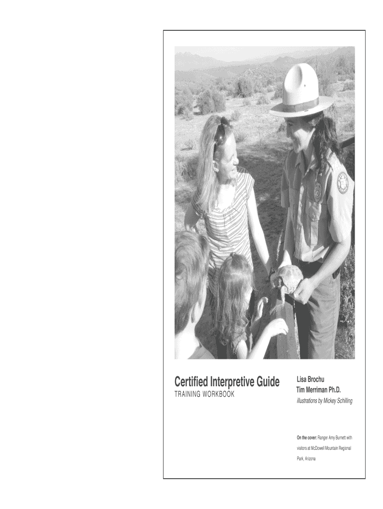 Fillable Online Certified Interpretive Guide - National Association for ...