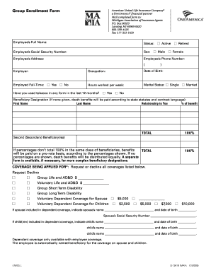 Fillable Online michagent a OneAmerica financial partner - michagent ...