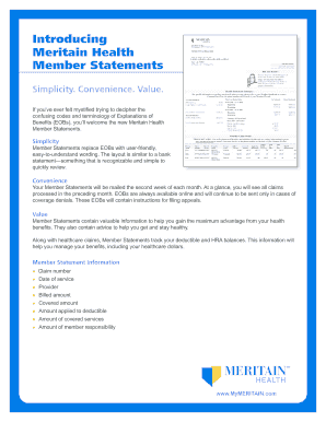 Fillable Online egtrust Member Statements Form - egtrust Fax Email ...