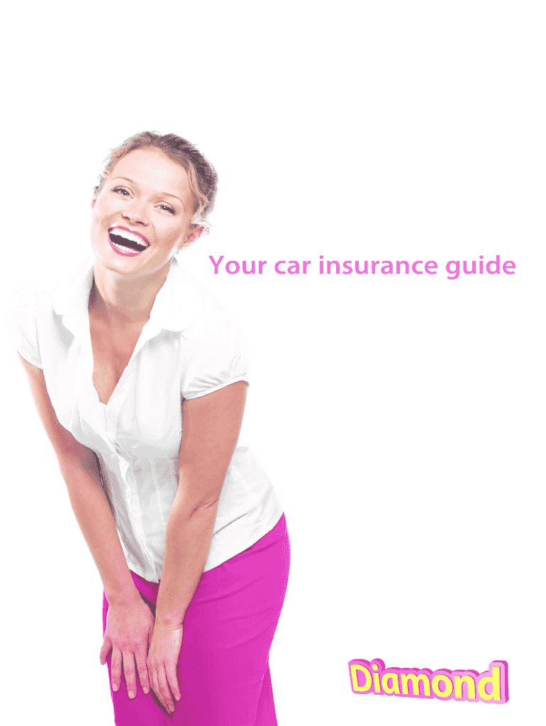 Fillable Online diamond co Your car insurance guide Welcome to Diamond ...