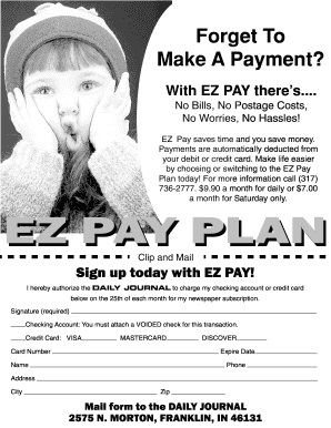 Fillable Online Ez pay flyer.EPS - Daily Journal Fax Email Print ...