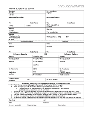 Fillable Online Trade Credit Application Form - Easy Innovations Fax ...