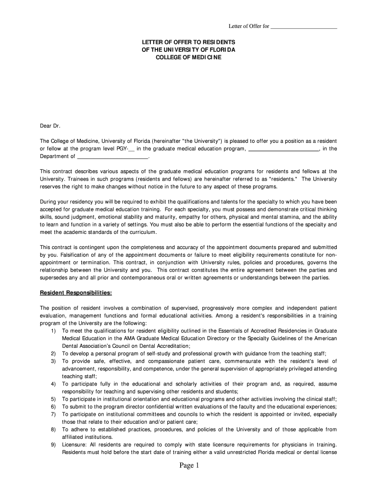 Fillable Online com-dean-adminaffairs sites medinfo ufl Page 1 ...