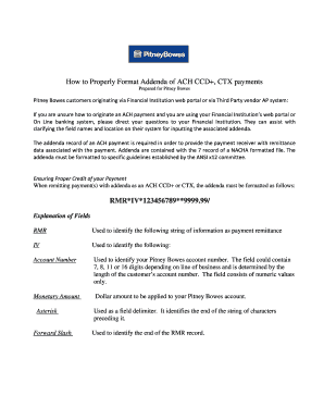 Ccd Payment Format - Fill Online, Printable, Fillable, Blank | pdfFiller
