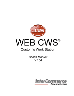 Fillable Online WEB CWS Fax Email Print - pdfFiller