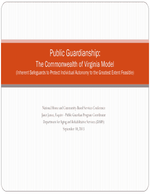 Fillable Online Public Guardianship: Fax Email Print - pdfFiller