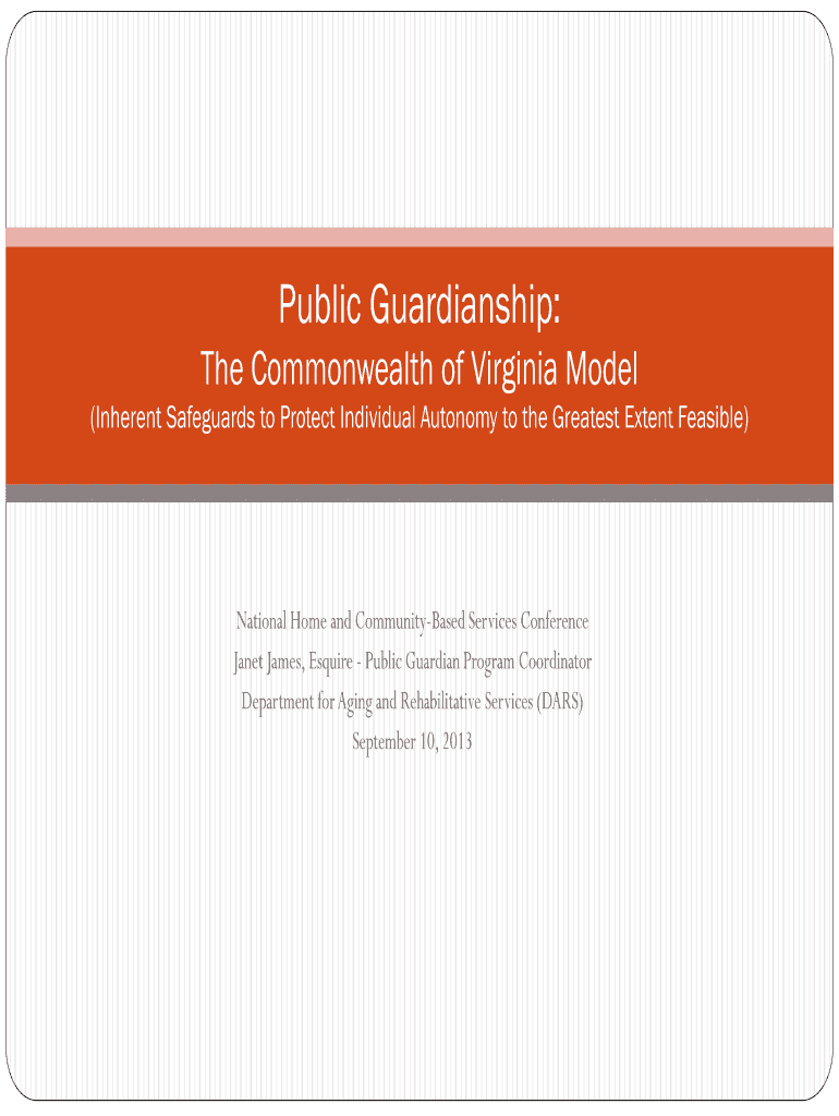 Fillable Online Public Guardianship: Fax Email Print - pdfFiller