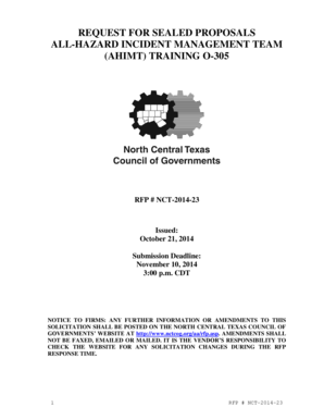 Fillable Online nctcog All-Hazard Incident Management Team AHIMT ...