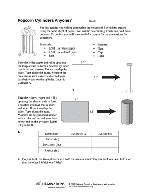 Fillable Online Popcorn Cylinders Anyone Fax Email Print - pdfFiller