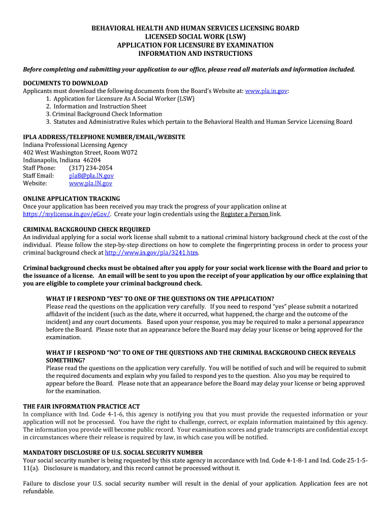 Fillable Online indiana.gov Fax Email Print - pdfFiller