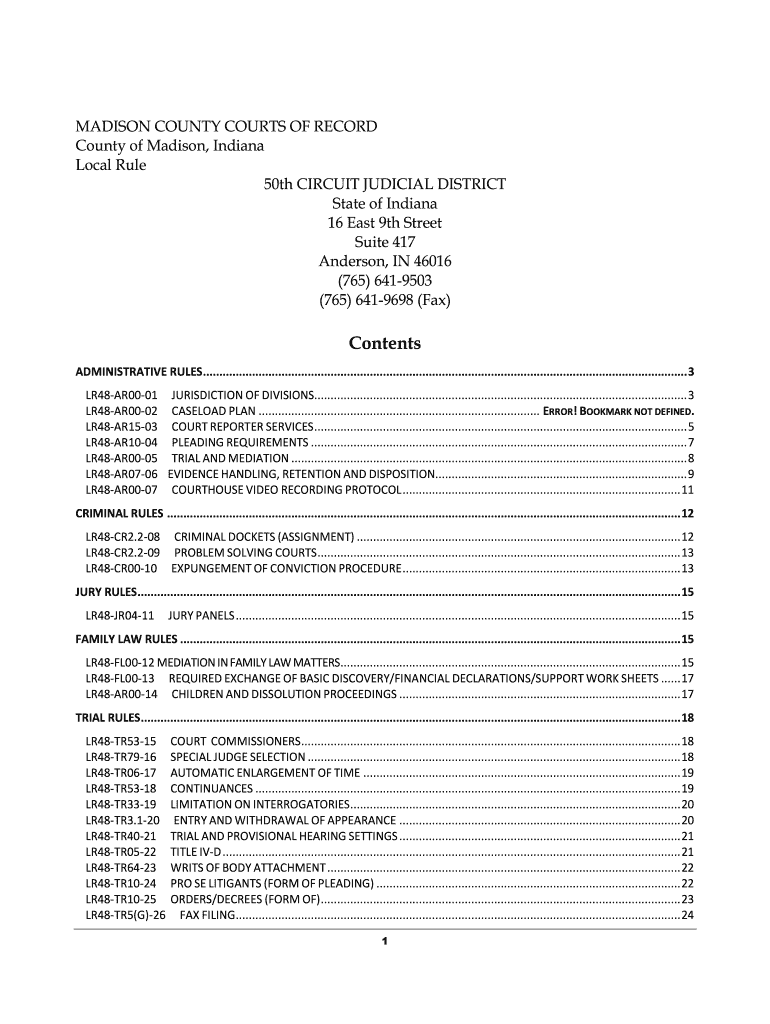 Fillable Online Local Rule Fax Email Print - pdfFiller