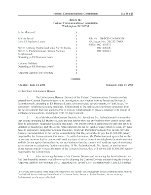 Fillable Online DA 16-528 Fax Email Print - pdfFiller