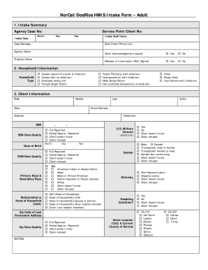 Hmis Santa Clara - Fill Online, Printable, Fillable, Blank | pdfFiller