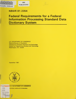 Fillable Online Federal requirements for a Federal Information ...