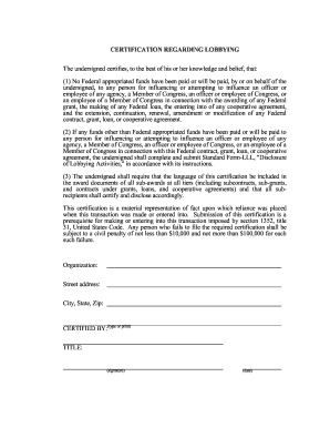 Fillable Online byrd-anti-lobbying-form.pdf Fax Email Print - pdfFiller