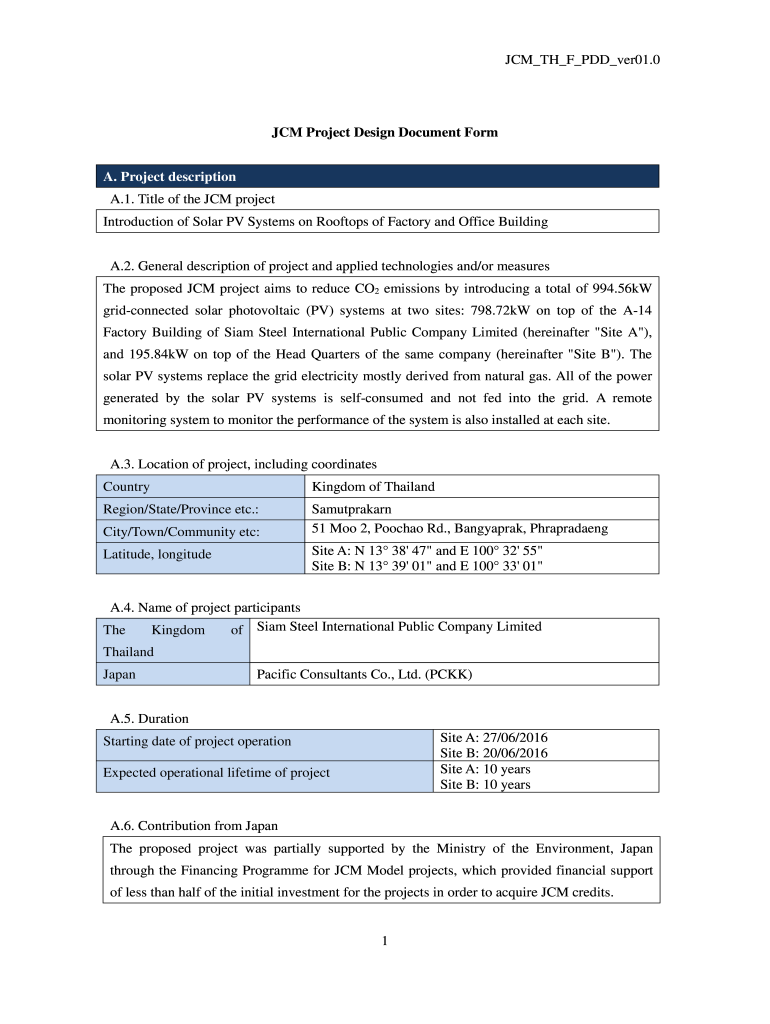 Fillable Online Introduction of Solar PV Systems on Rooftops of Factory ...