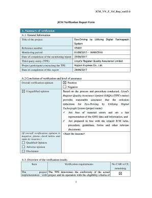 Fillable Online JCMVNFVrfRepver02.0 1 JCM Verification Report Form ...