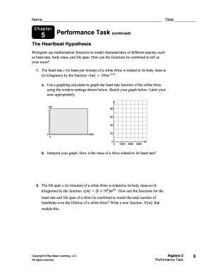 Fillable Online Chapter 5 Performance Task (continued) Fax Email Print ...