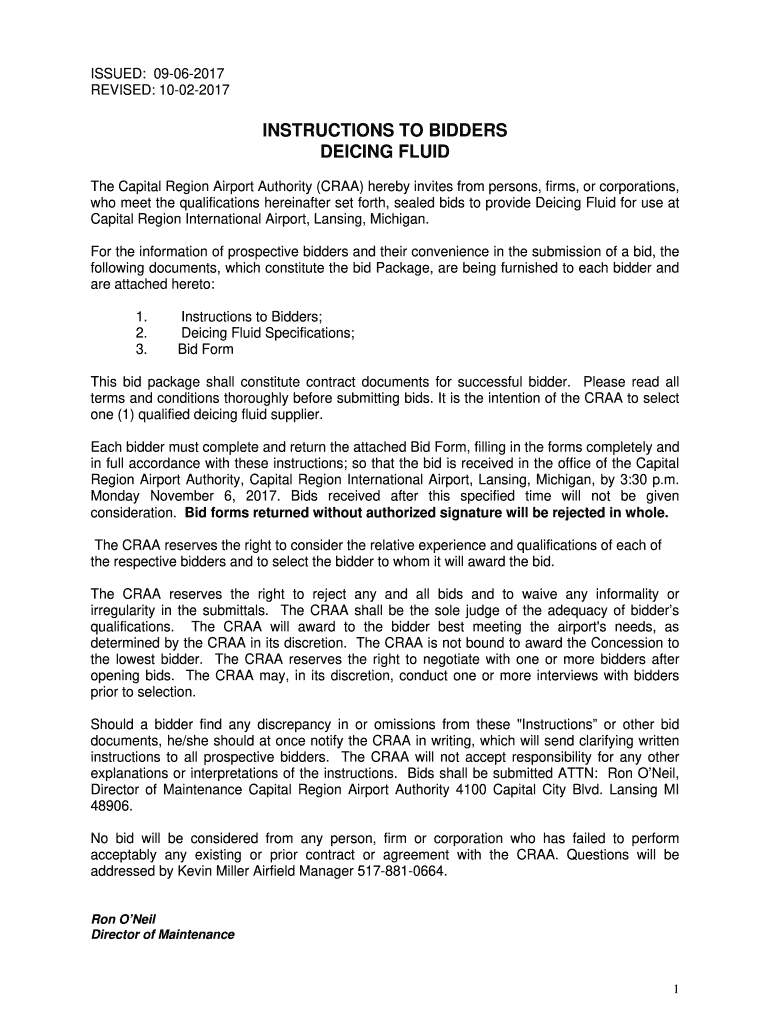Fillable Online DEICING FLUID Fax Email Print - pdfFiller