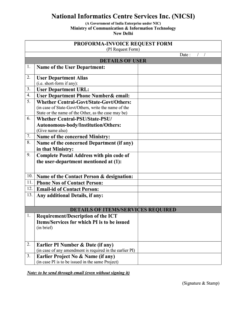 Nicsi Pi Form - Fill Online, Printable, Fillable, Blank | pdfFiller