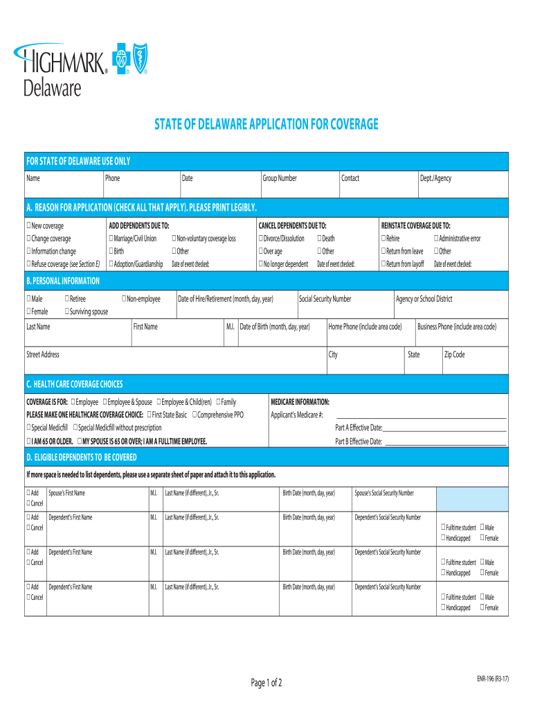 Fillable Online FOR STATE OF DELAWARE USE ONLY Fax Email Print - pdfFiller
