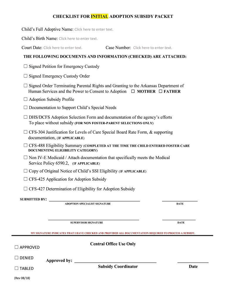 Fillable Online guide to adoption in nevada - NV-DCFS - State of Nevada ...