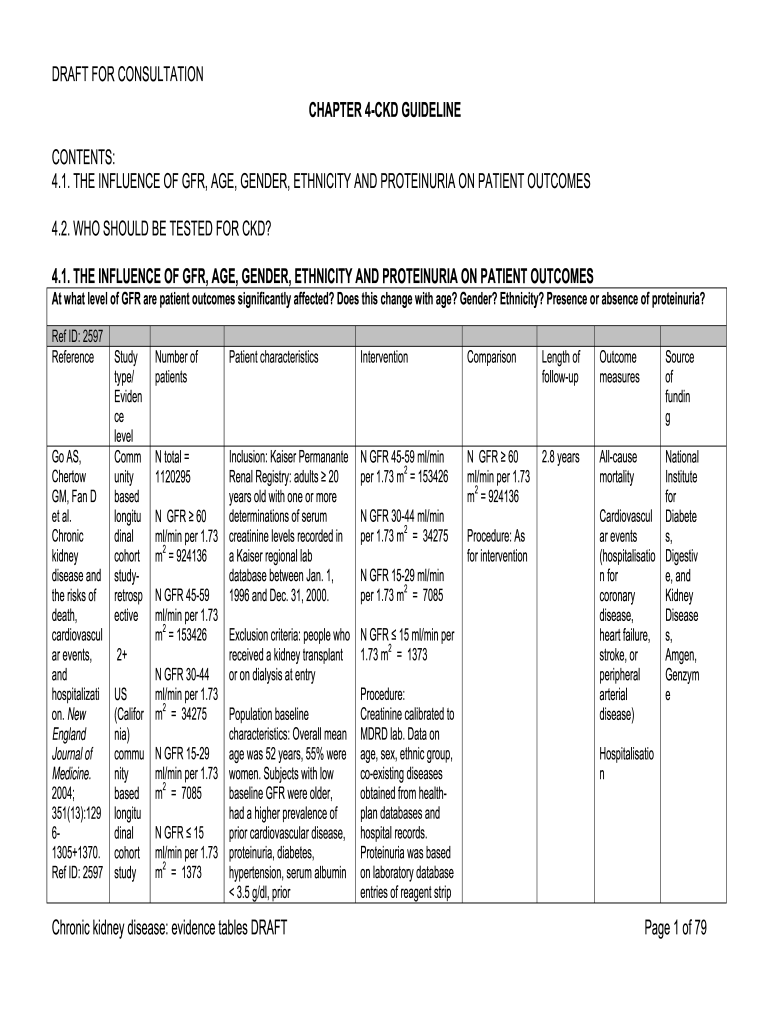 Fillable Online CHAPTER 4-CKD GUIDELINE Fax Email Print - pdfFiller