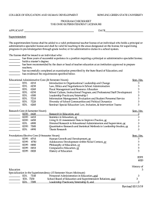 Fillable Online Ohio Superintendent Licensure Form 2019 Fax Email Print ...