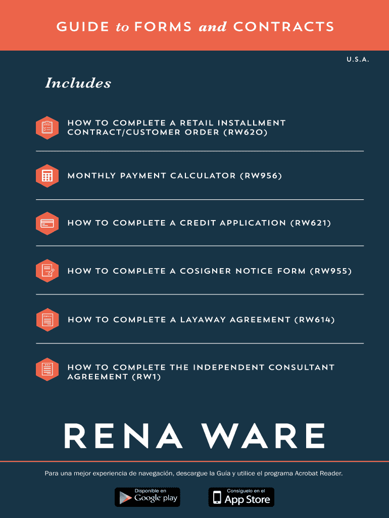 Fillable Online Includes - Rena Ware Fax Email Print - pdfFiller
