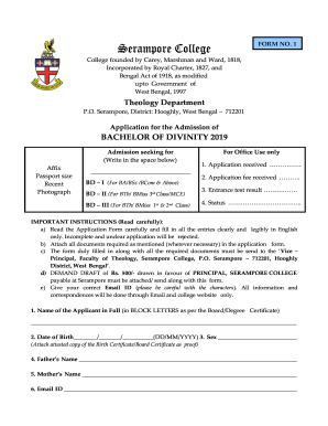 Fillable Online BD Application Form Fax Email Print - pdfFiller