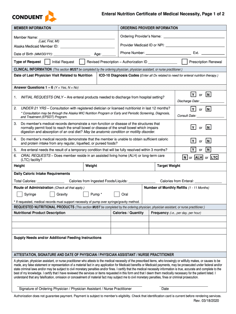 Fillable Online DME Information Form CMS-10126-Enteral and Parenteral ...