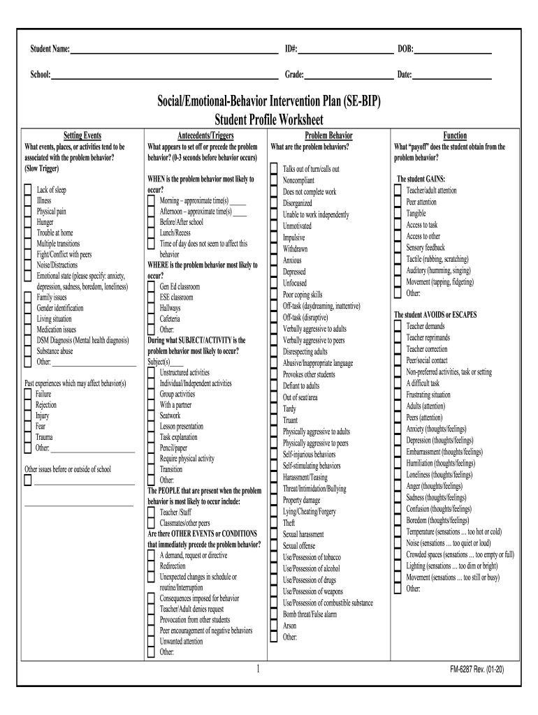 2020 2023 Form FM 6287 Fill Online Printable Fillable Blank PdfFiller