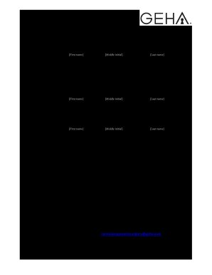Fillable Online GEHA Authorization Form: Experimental/Investigational ...