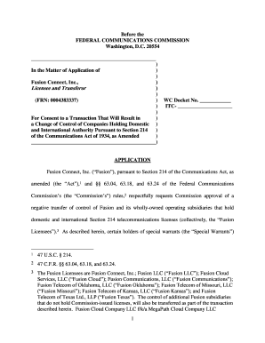 Fillable Online Federal Communications Commission DA 19-1274 Before the ...