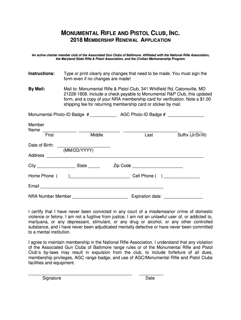 Fillable Online garrison rifle and revolver club Fax Email Print ...