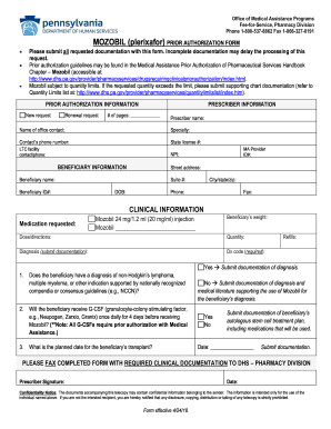 Fillable Online ( ) PRIOR AUTHORIZATION FORM Fax Email Print - pdfFiller